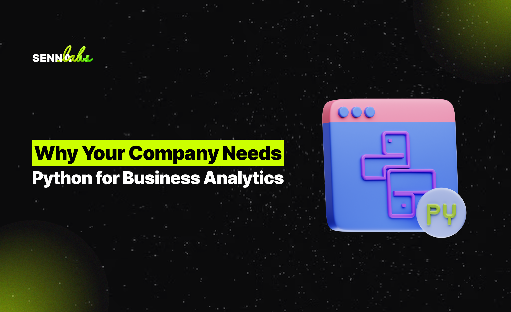 Blog - Why Your Company Needs Python for Business Analytics