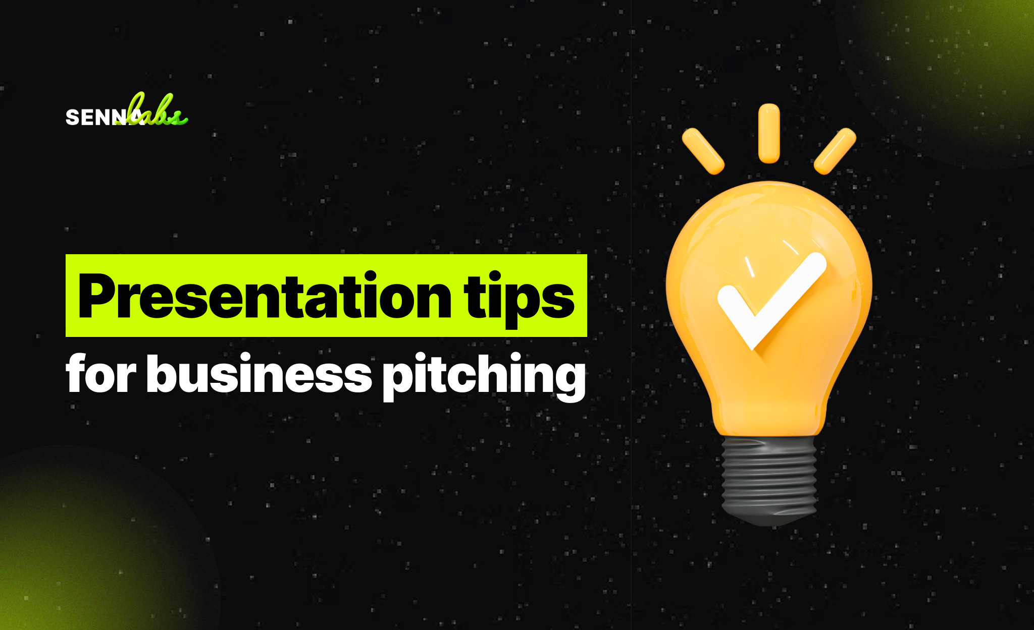 Blog - Presentation tips for business pitching