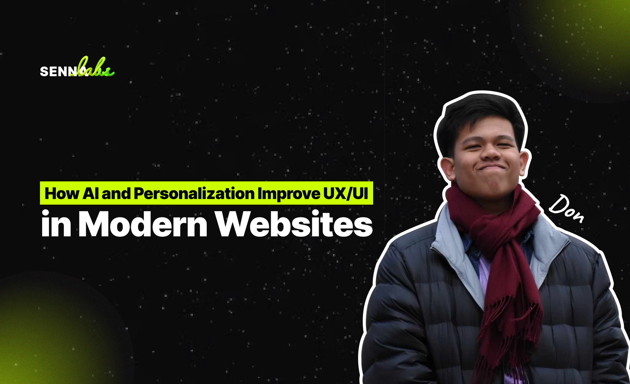 Blog - How AI and Personalization Improve UX/UI in Modern Websites