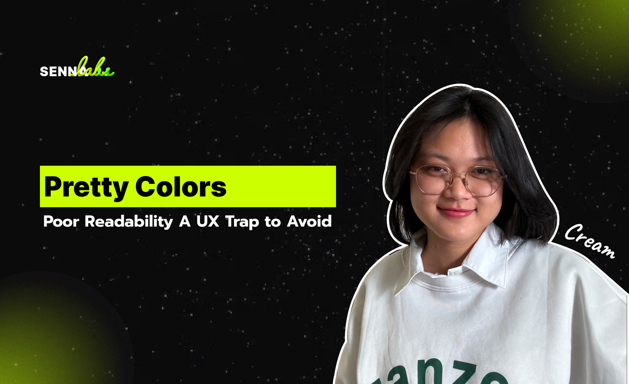 Blog - Pretty Colors, Poor Readability – A UX Trap to Avoid