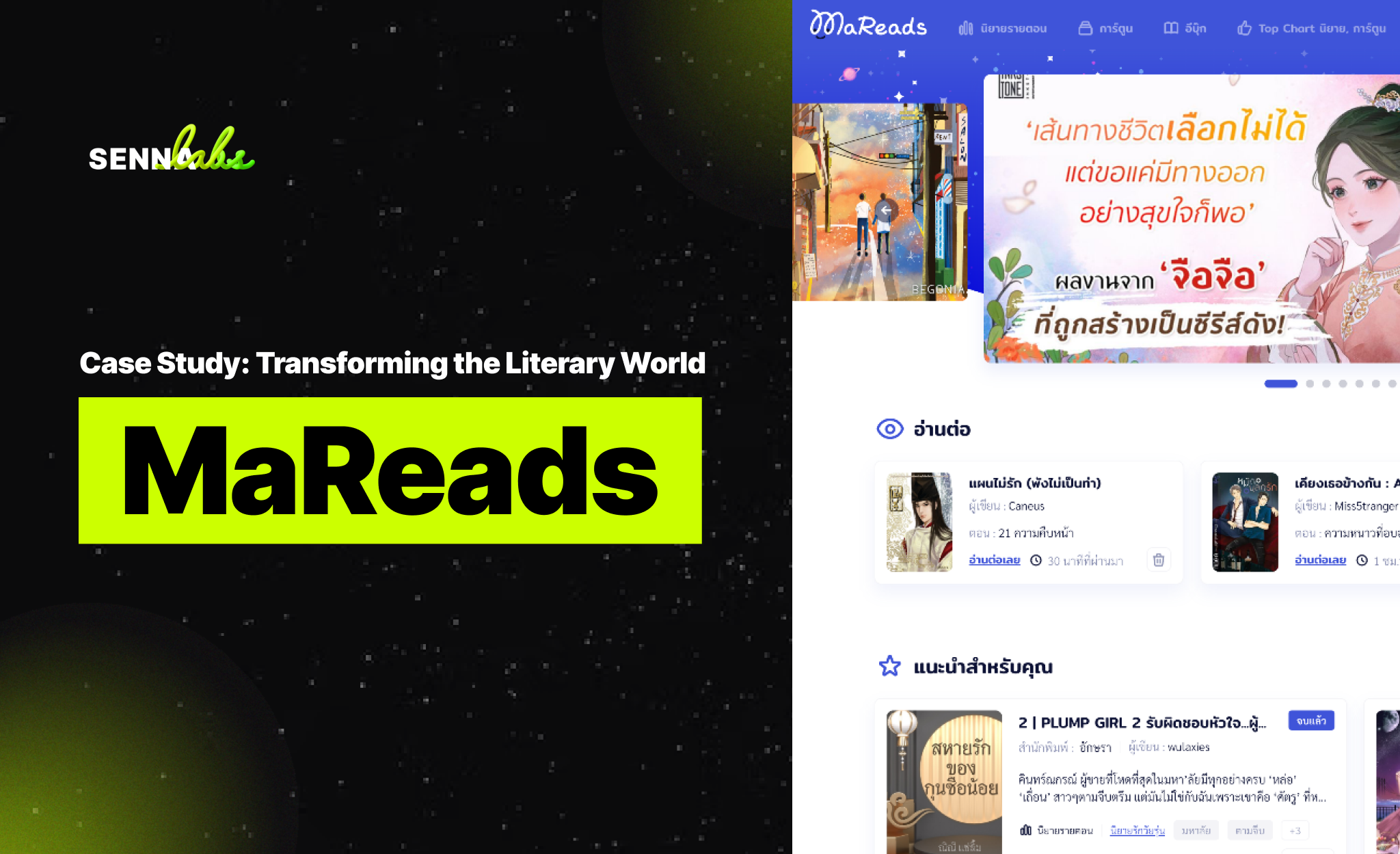 Blog - Case Study: Transforming the Literary World with MaReads